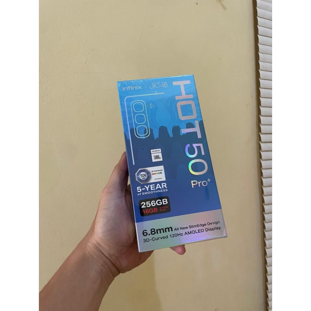 Jual Infinix Hot 50 Pro Plus 8/256 Gb (3D Curved Design, Helio G100 ...