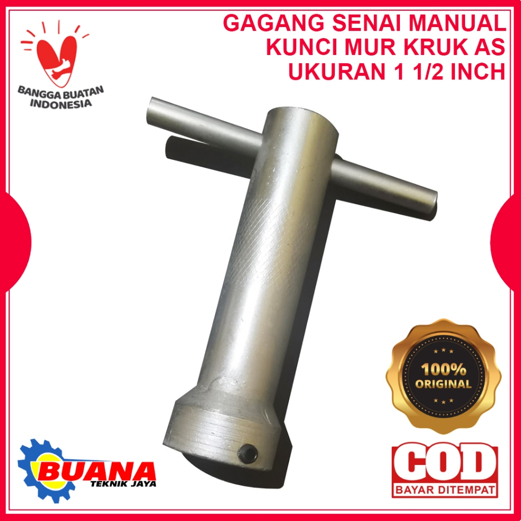 Jual Gagang Senai Mur Kruk AS Motor 1 1/2 Inch / Gagang snai Manual ...