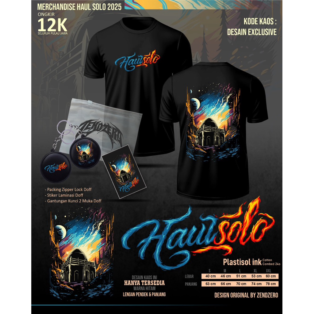 Jual Kaos Haul Solo 114 Terbaru 2025 Desain Exclusive | Shopee Indonesia
