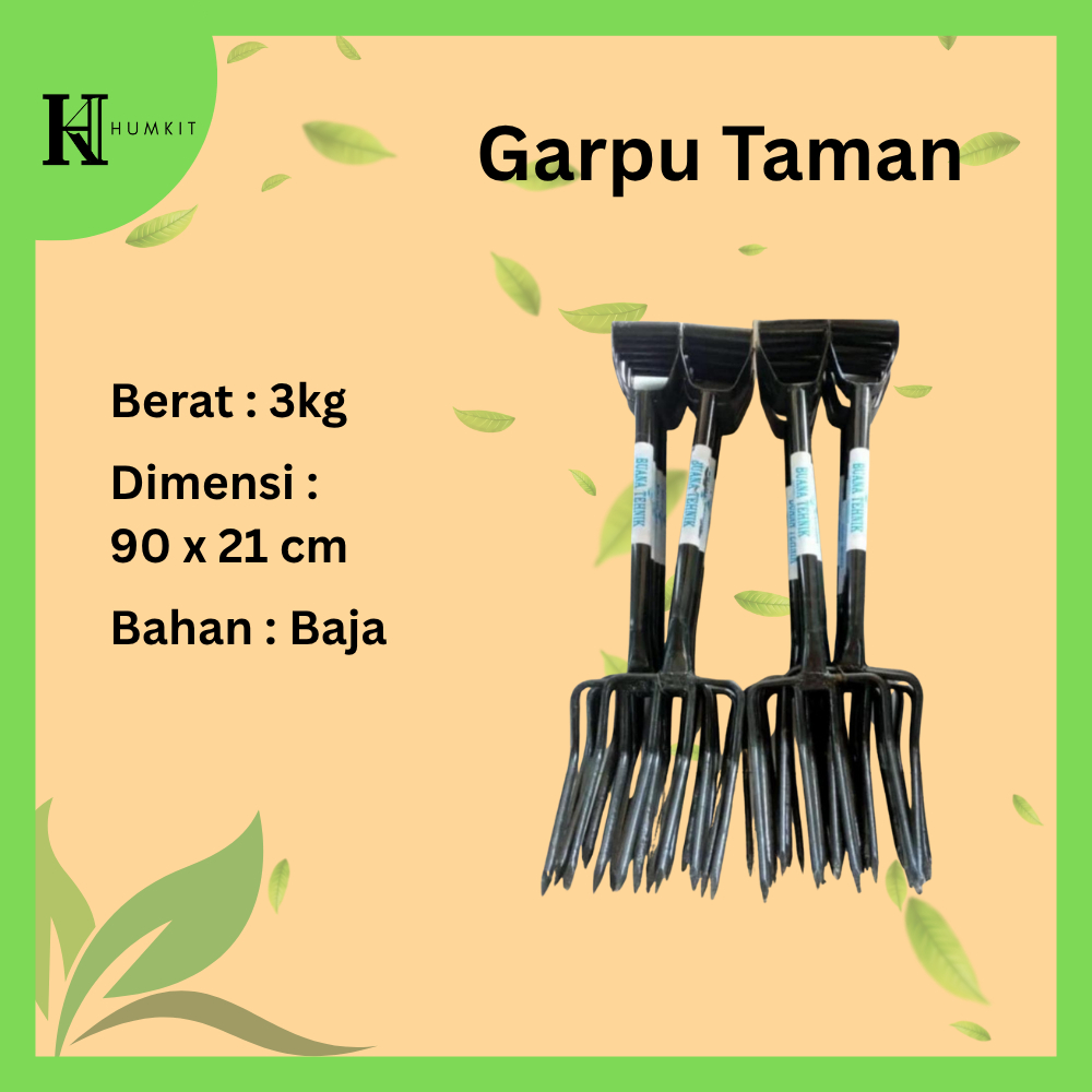 Jual Garpu Taman Alat Kebun Besi 3 atau 4 Jari | Shopee Indonesia
