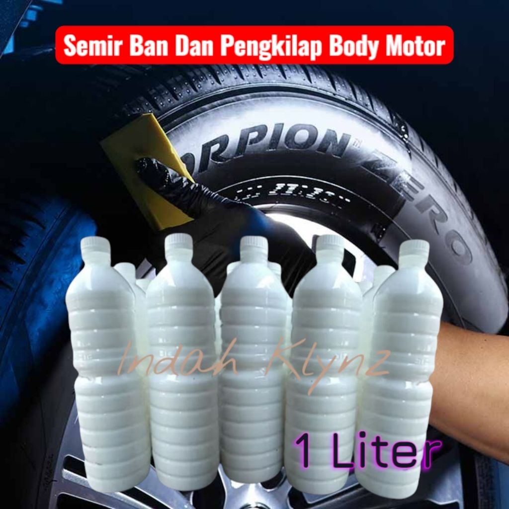 Jual Semir Ban Dan Pengkilap Body Mobil Dan Motor Isi 1 lLiter | Shopee ...
