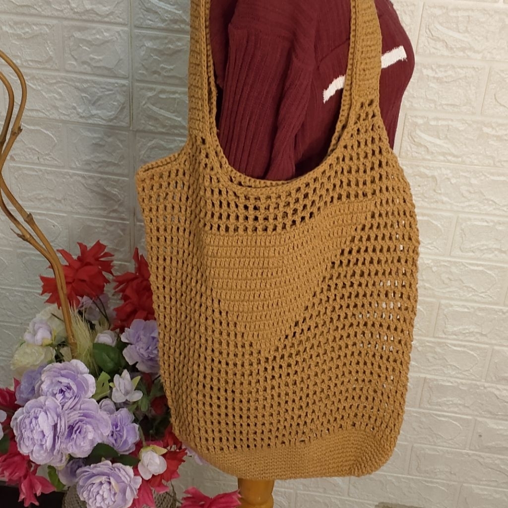 Jual TAS RAJUT BALI/TAS RAJUT KERAJINAN TANGAN | Shopee Indonesia