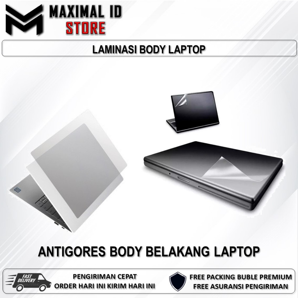 Jual Laminasi Body Laptop (Anti Gores Body Laptop) | Shopee Indonesia
