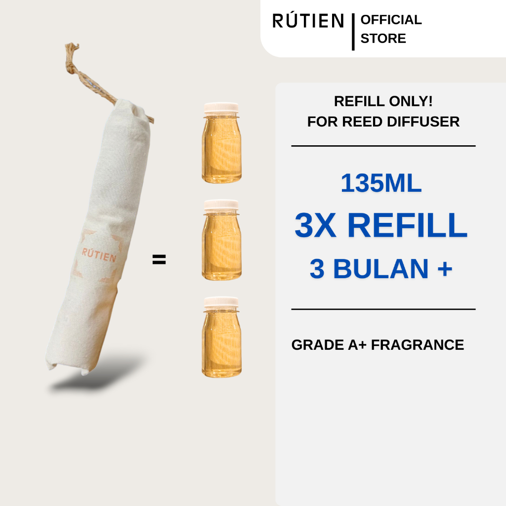 Jual RÚTIEN | Reed Diffuser Refill - 135ml (Isi Ulang) | Shopee Indonesia