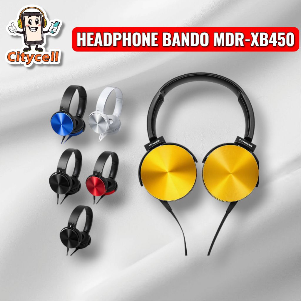 Jual Handsfree Headset Bando SON 450 Kabel Handset Handsfree Bando J ...
