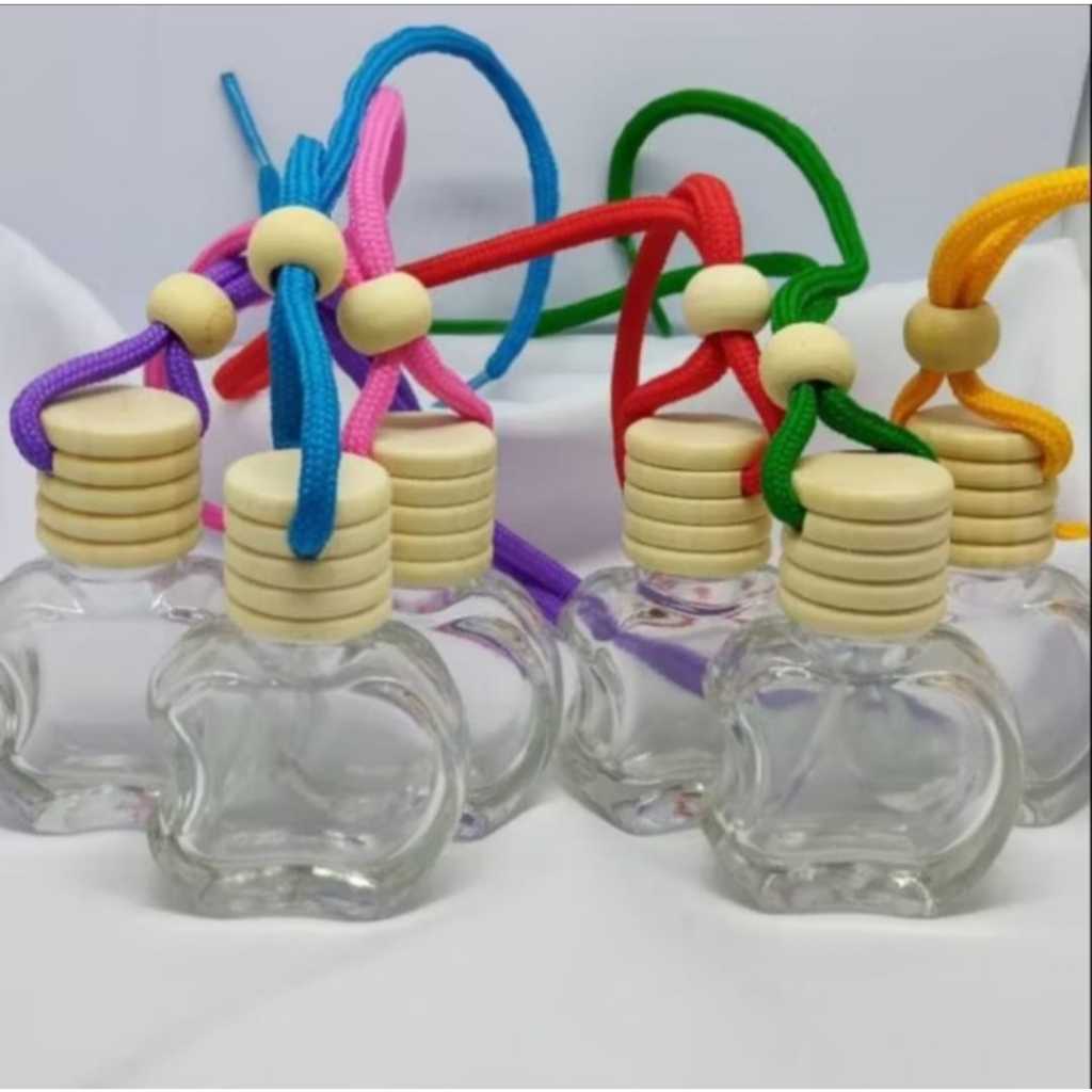 Jual Botol Kaca Kosong Apel / tabung 10 ml Tutup Botol Kayu Model ...