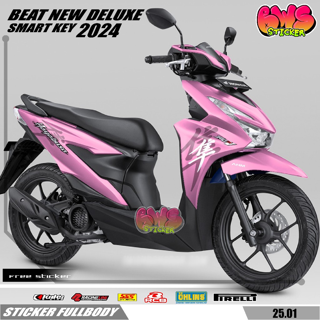 Jual COD Sticker Full Body Honda Beat Cbs Abs Remot Beat New Deluxe ...