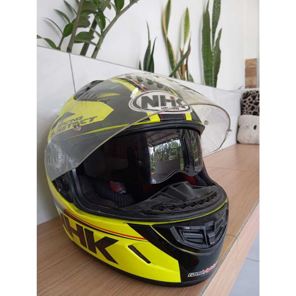 Jual Helm NHK Full Face Double Visor | Shopee Indonesia