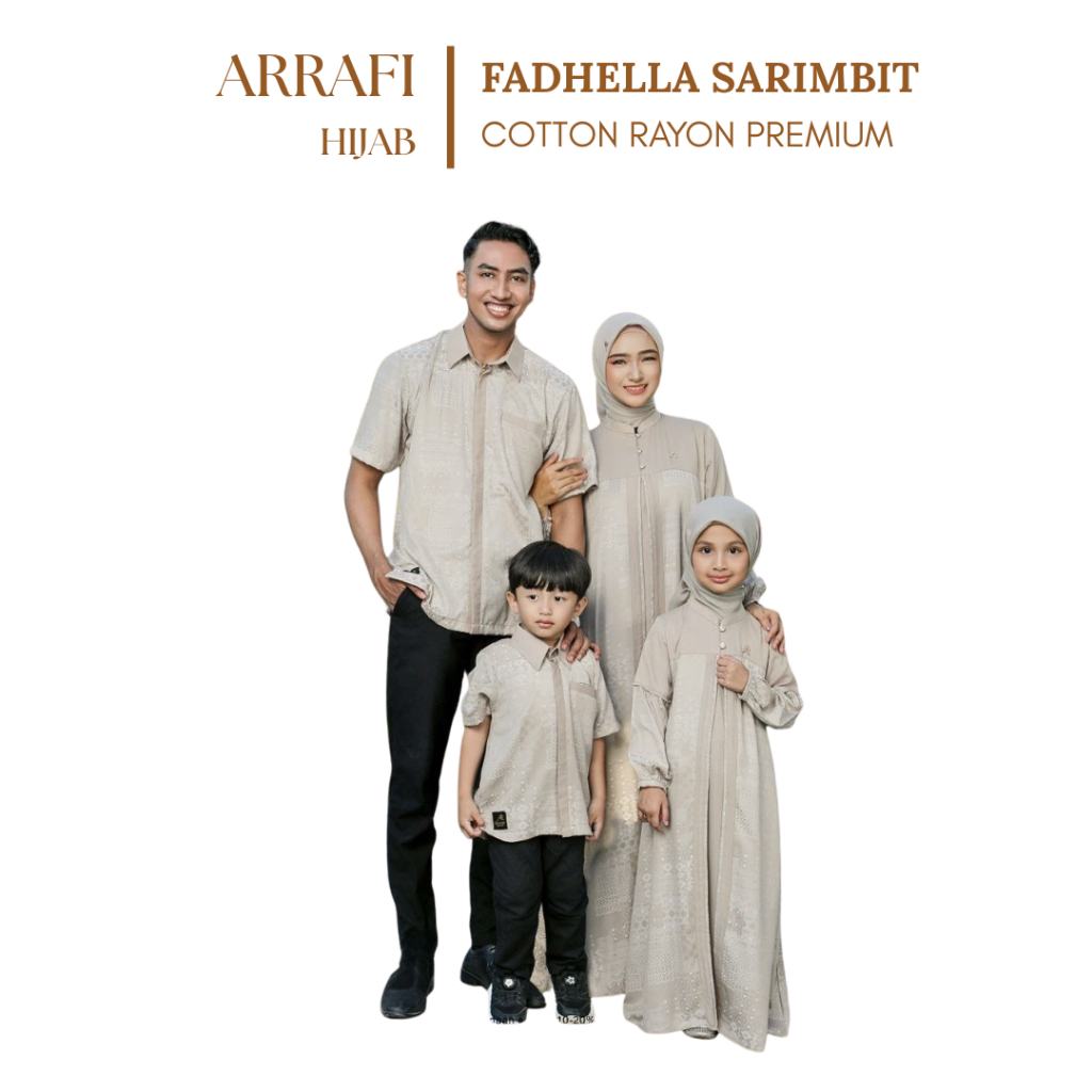 Jual [READY] SARIMBIT TERBARU 2025 COUPLE FAMILY LEBARAN FADHELLA SET ...