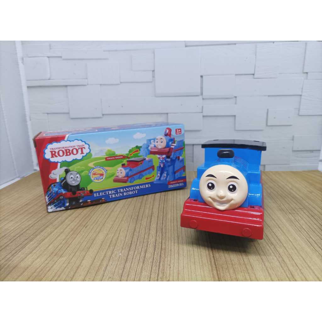 Jual Mainan Kereta Jadi Robot 999G Train Cartoon TMS Transformer ...