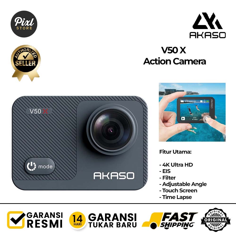 Jual Akaso V50X V50 X Action Camera | Shopee Indonesia