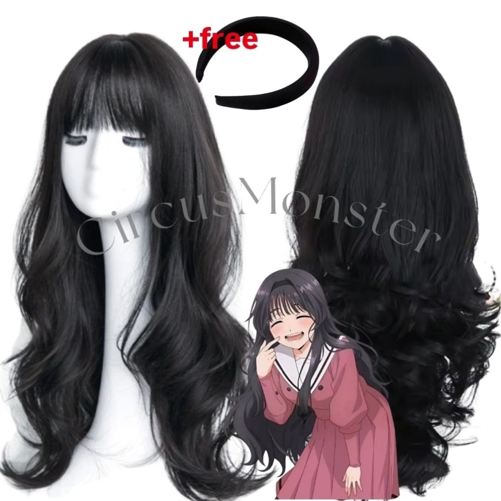 Jual Wig Kaoruko Waguri Hana Wa Rin To Saku wig cosplay INCLUDE BANDO ...