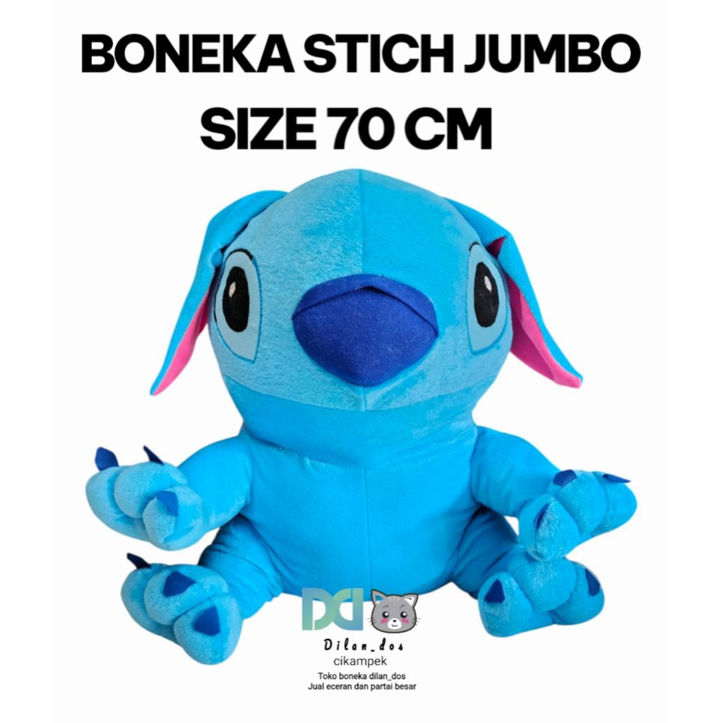 Jual BONEKA STICH JUMBO SIZE 70 CM | Shopee Indonesia