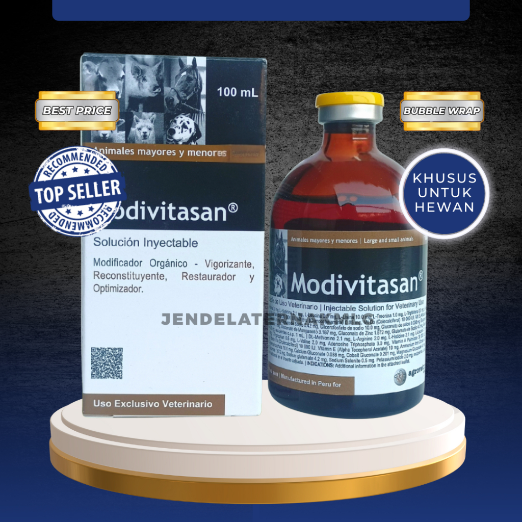 Jual MODIVITASAN 100 ML Vitamin Lengkap untuk Pertumbuhan | Shopee Indonesia