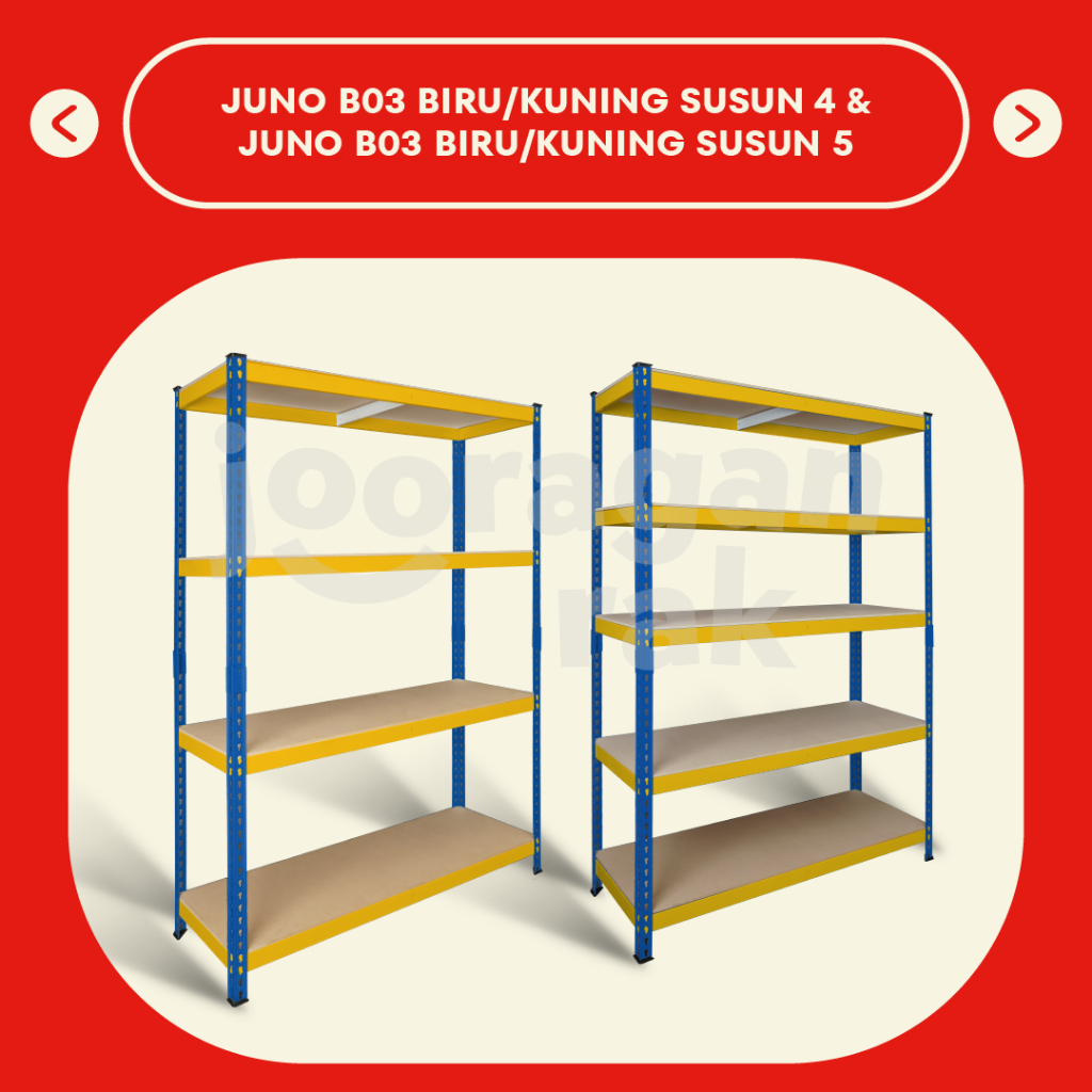 Jual KRISBOW RAK BESI GUDANG SIKU LUBANG SERBAGUNA TIDAK PERLU BAUT ...