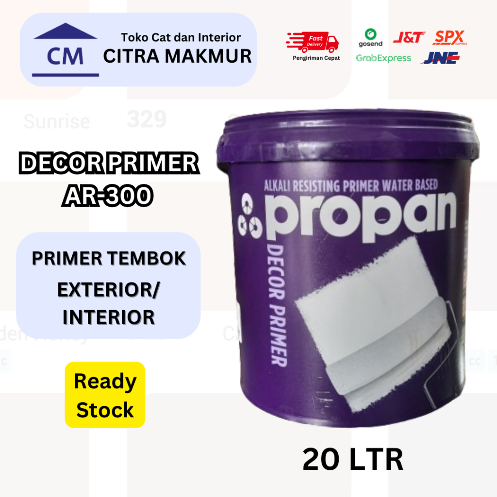 Jual Propan Decor Alkali Resisting Primer AR-300 - 20 Ltr | Shopee ...