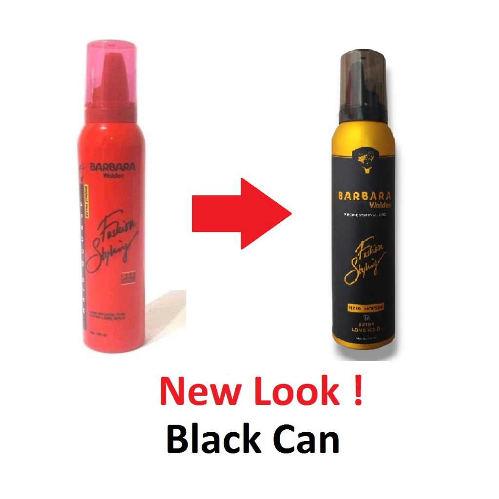 Jual BARBARA FOAM FASHION Styling EXTRA STRONG 180ml | Shopee Indonesia