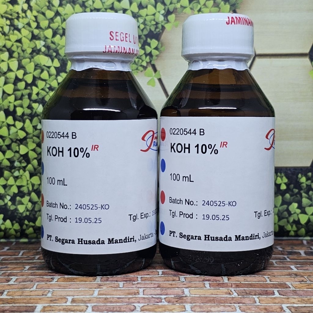Jual Larutan KOH 10% 100mL IndoReagen ( Untuk Pemeriksaan Jamur ...