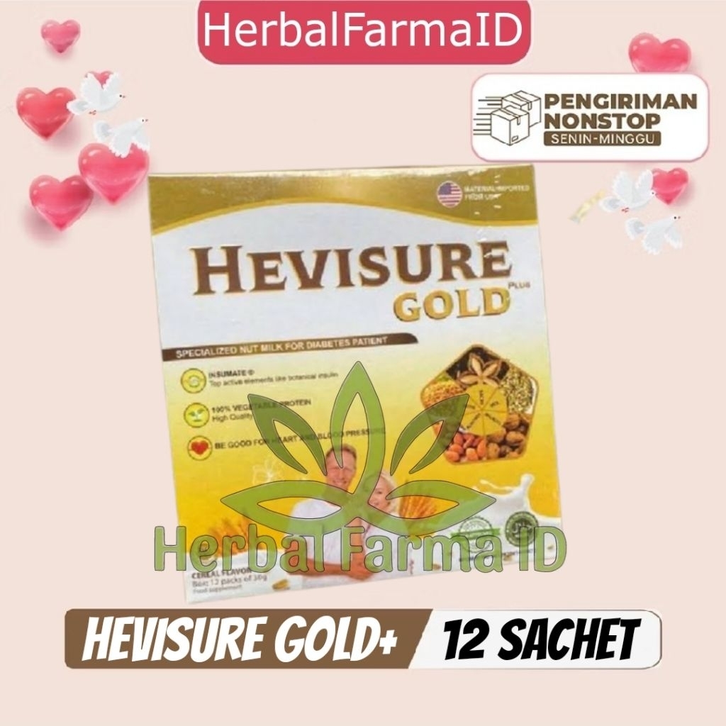 Jual HEVISURE GOLD MILK SUSU UNTUK DIABETES DAN KENCING MANIS PANKREAS ...