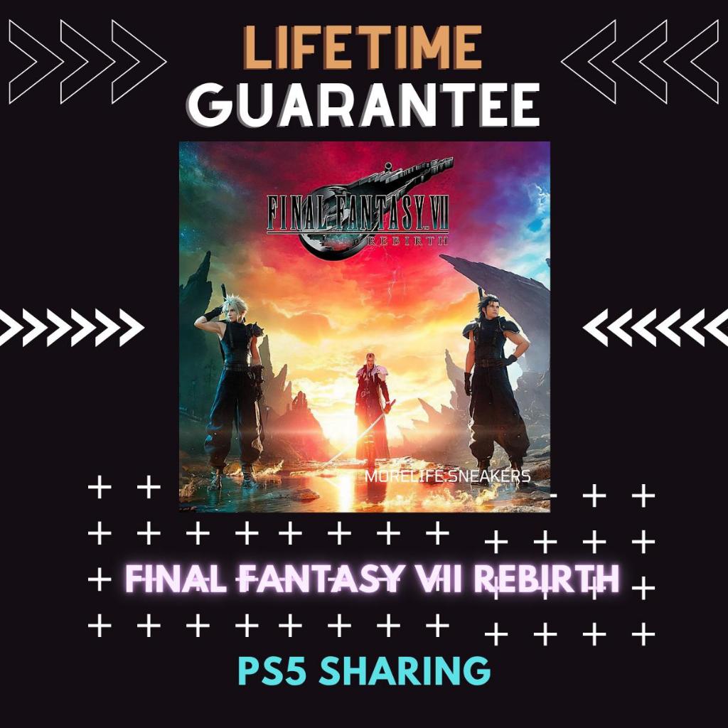 Jual Final Fantasy VII/ 7 Rebirth, FF7 PS5 Digital Sharing | Shopee Indonesia