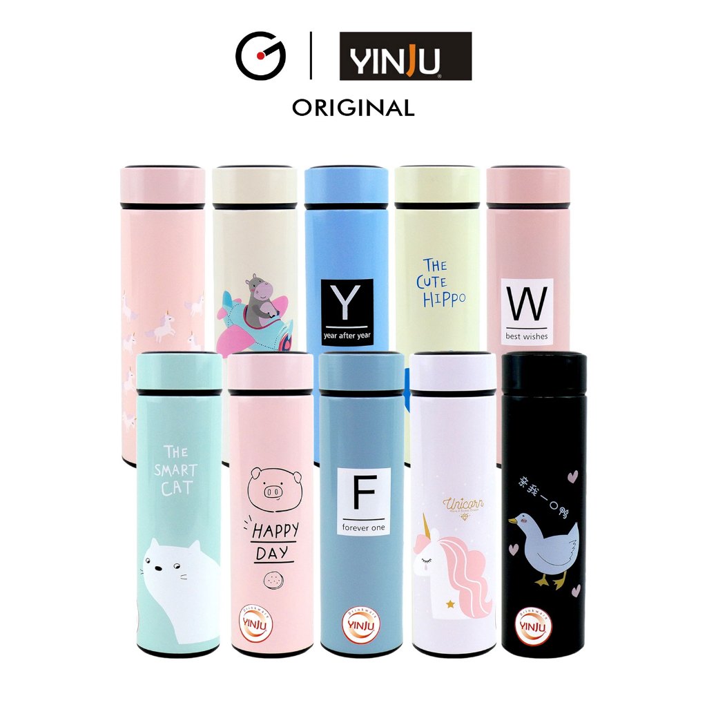 Jual Yinju Termos Stainless Steel 500 Ml Air Panas Tahan Lama Besi ...