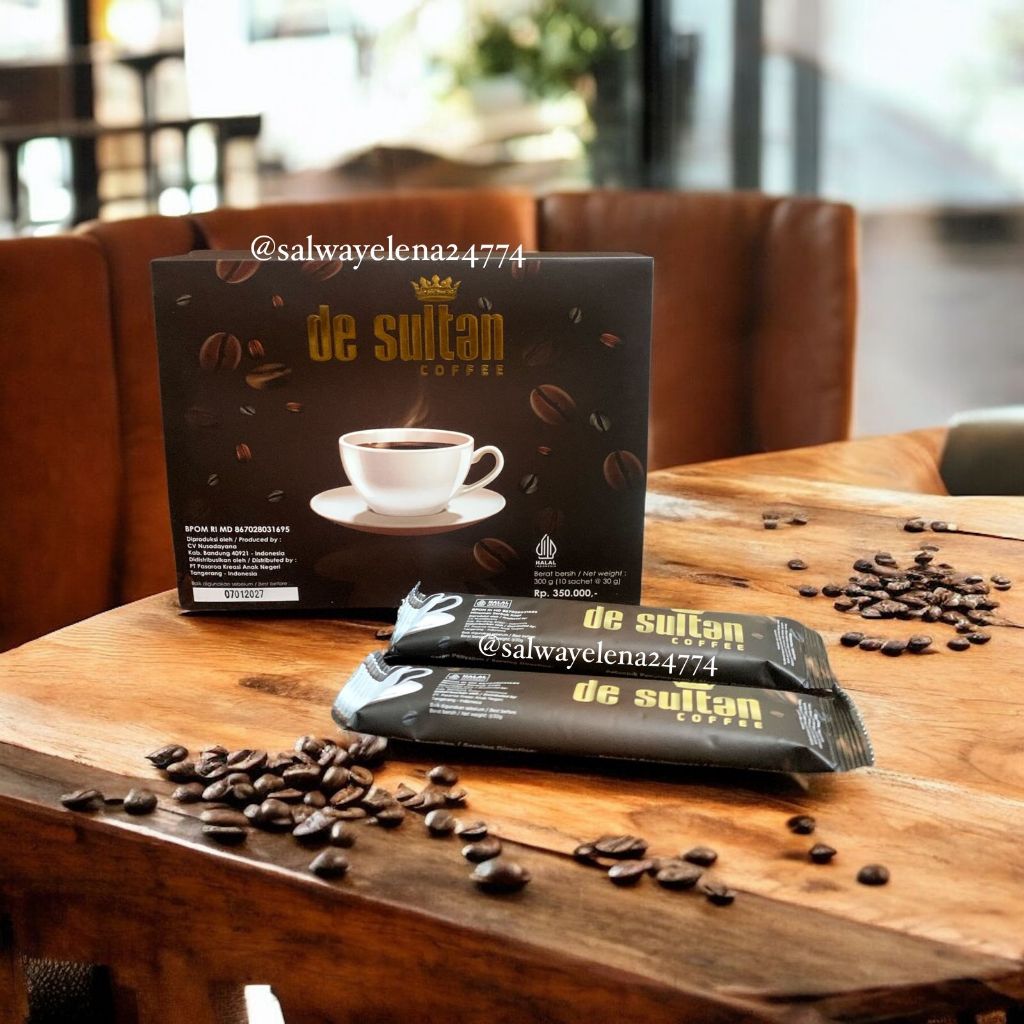Jual PROMO DE SULTAN COFFEE l COFFEE PREMIUM l HARGA 1 BOX ISI 10 ...