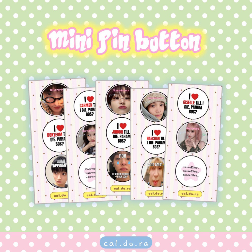 Jual SET PIN BUTTON TREASURE SEVENTEEN NCT DREAM 127 WISH ENHYPEN BTS ...