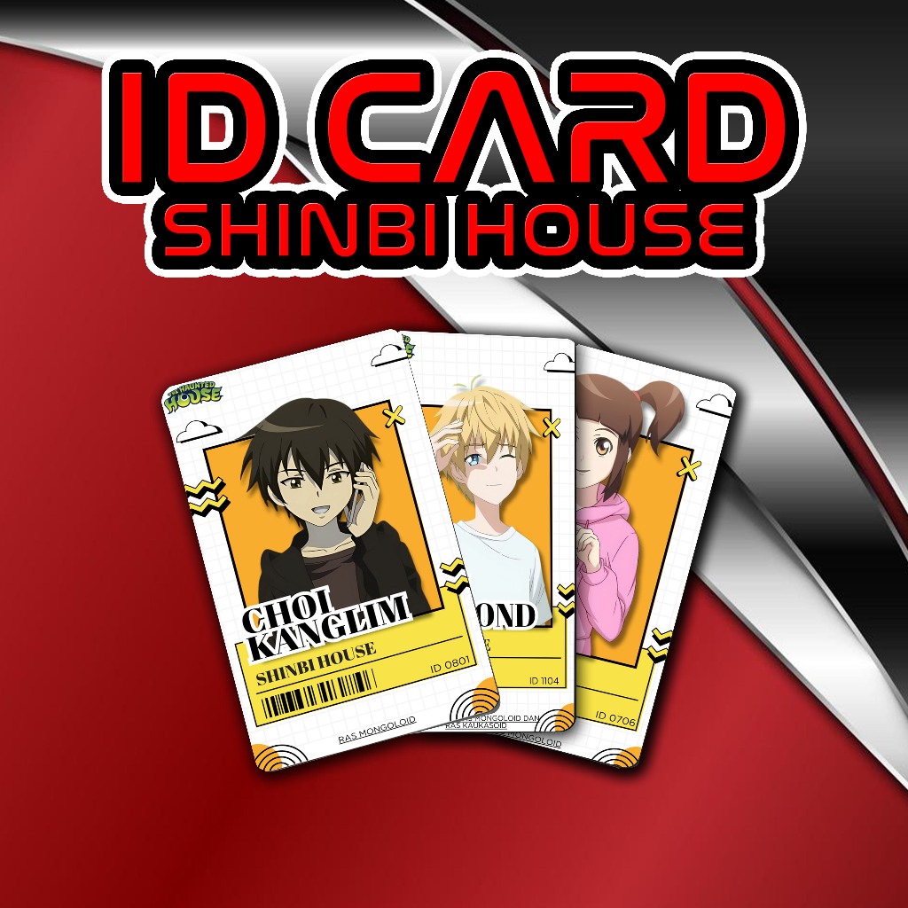 Jual ID CARD PVC KARAKTER ANIMASI SHINBI HOUSE PREMIUM | Shopee Indonesia