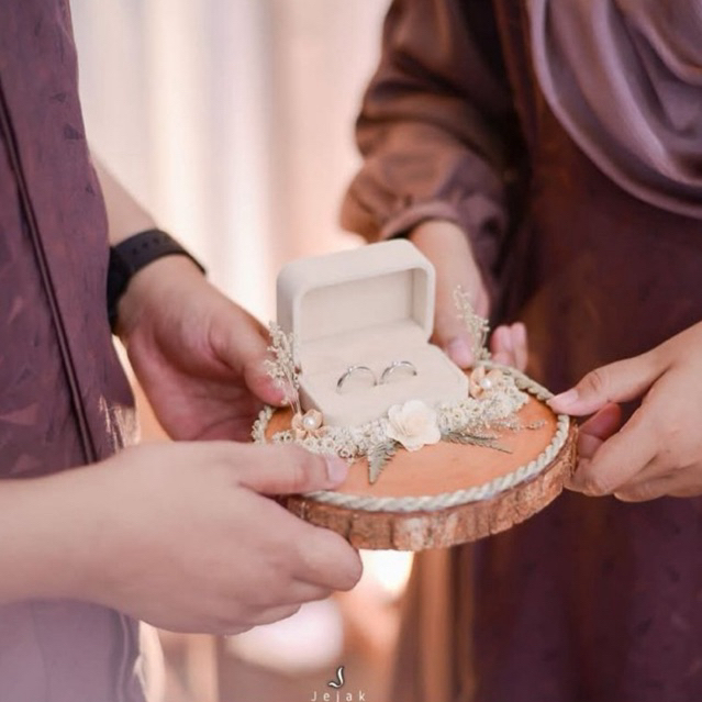 Jual Kotak box cincin rustic | box ring tunangan | ring box lamaran ...