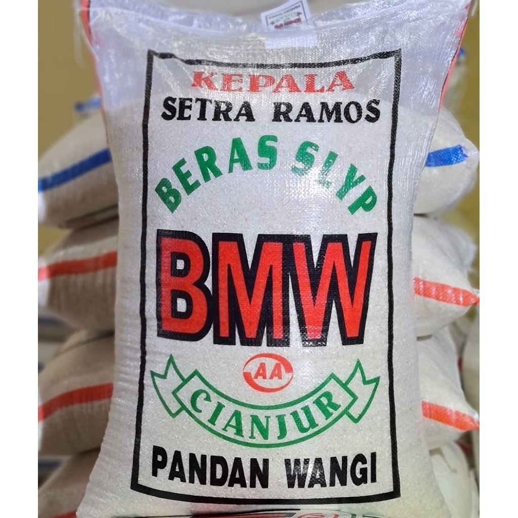 Jual BERAS CAP BMW CIANJUR SETRA RAMOS BERAS PULEN | Shopee Indonesia