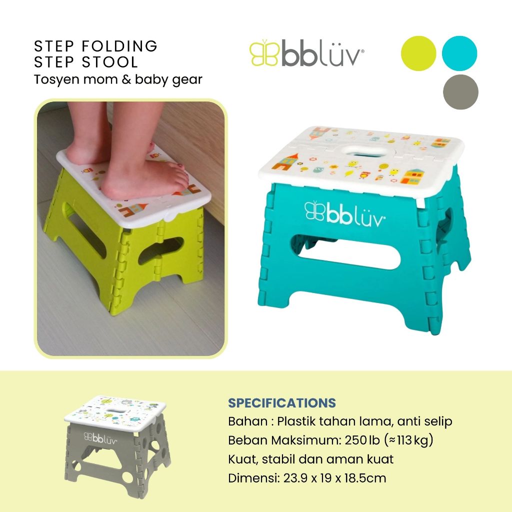 Jual Bbluv Step Folding Step Stool - Kursi Lipat untuk Anak | Shopee ...