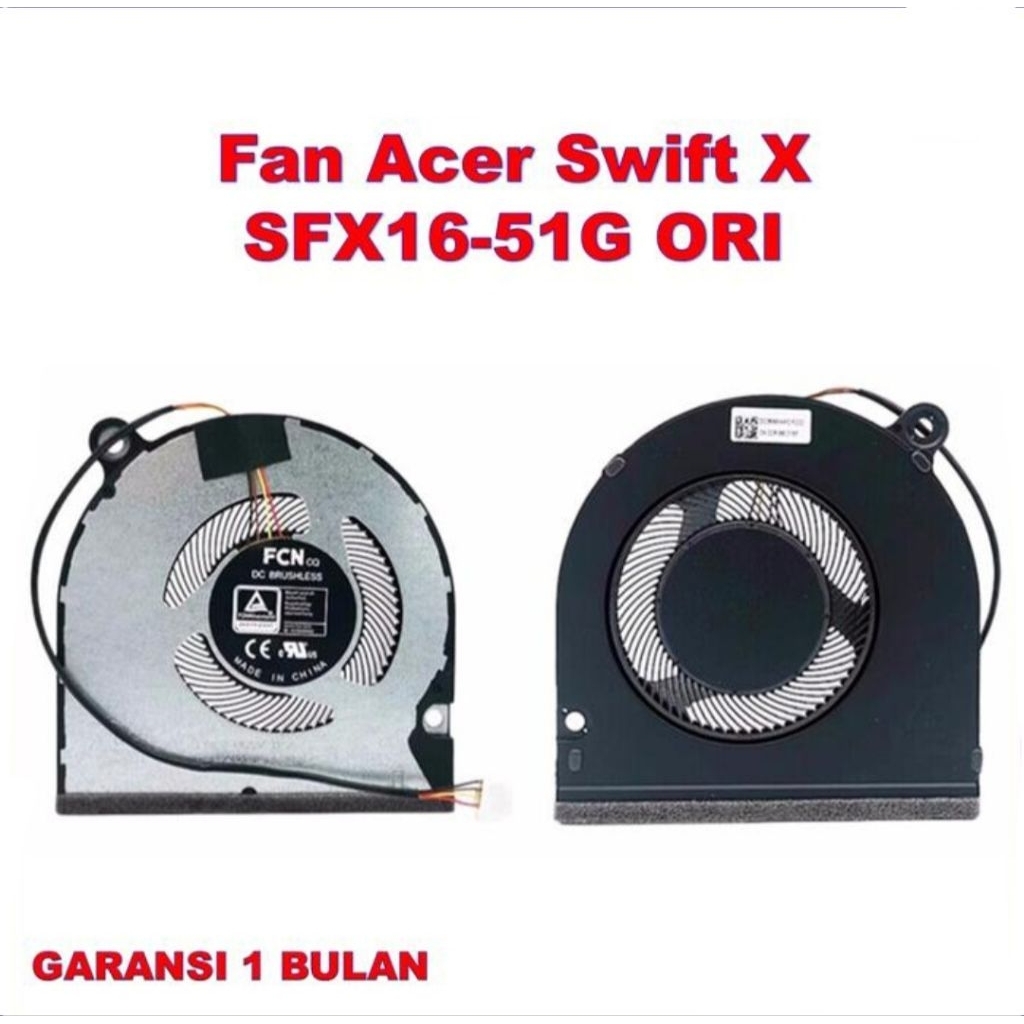 Jual Fan Acer Swift X SFX16-51G Swift 3 SF316-51 FNKY N20C13 ORI ...