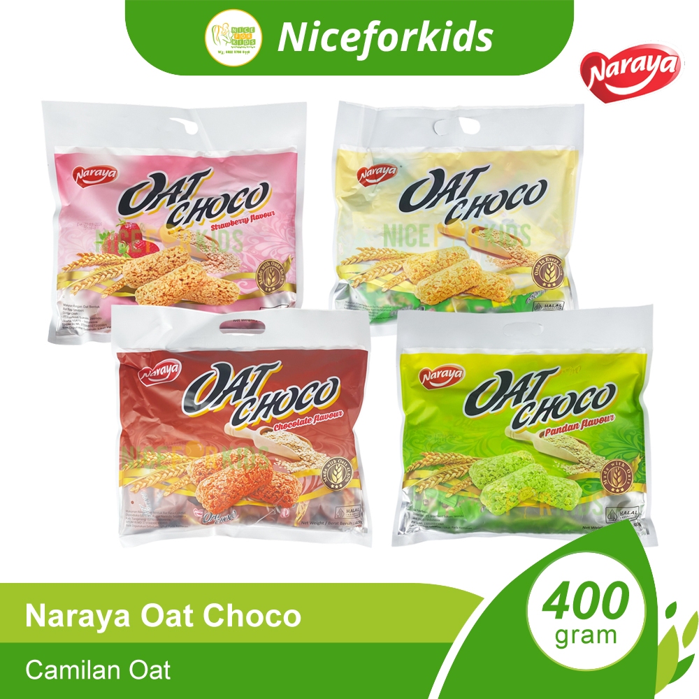 Jual Naraya Oat Choco 400gr / Cemilan Oat | Shopee Indonesia