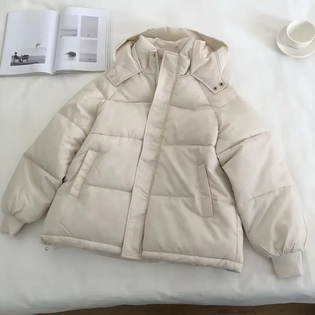 Jual Dan official - jacket puffer winter wanita dewasa soft parasut ...