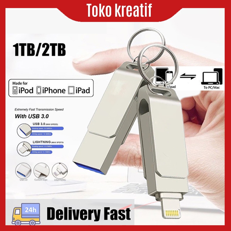 Jual Flash Disk OTG 1TB Photo Stick for iPhone Flash Drive,USB Memory ...