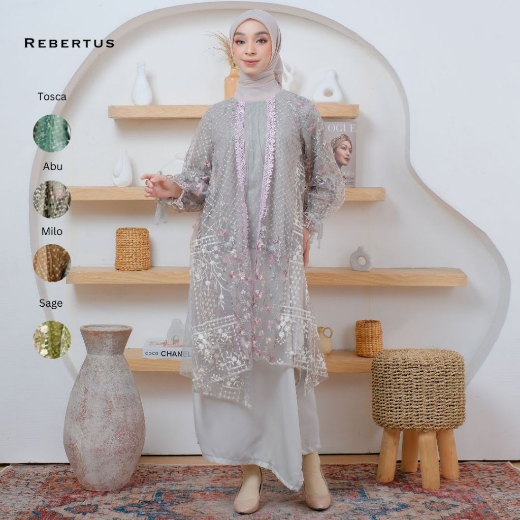 Jual One Set Brukat Raya Rebertus Shakila | Shopee Indonesia