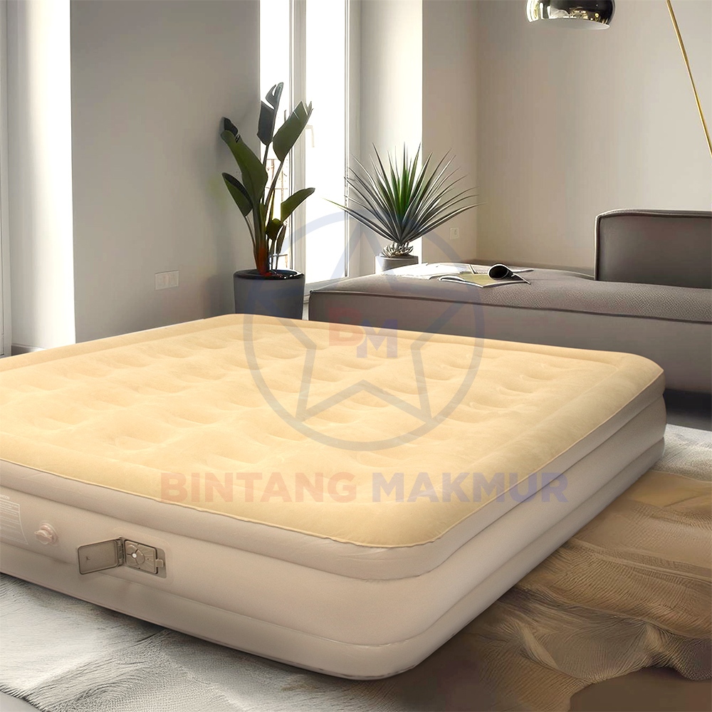 Jual Kasur Angin Pompa Otomatis Outdoor Rumah Ganda Travelling Portable ...