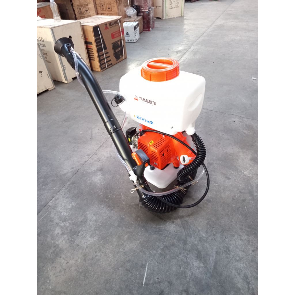 Jual mesin semprot Yamamoto mist blower ymb14 semprot hama bisa pupuk cair dan pupuk kering ...