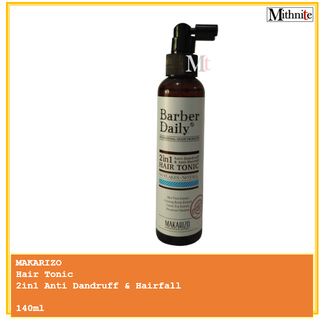 Jual Makarizo Barber Daily 2 in 1 Hair Tonic 140 ml | Shopee Indonesia