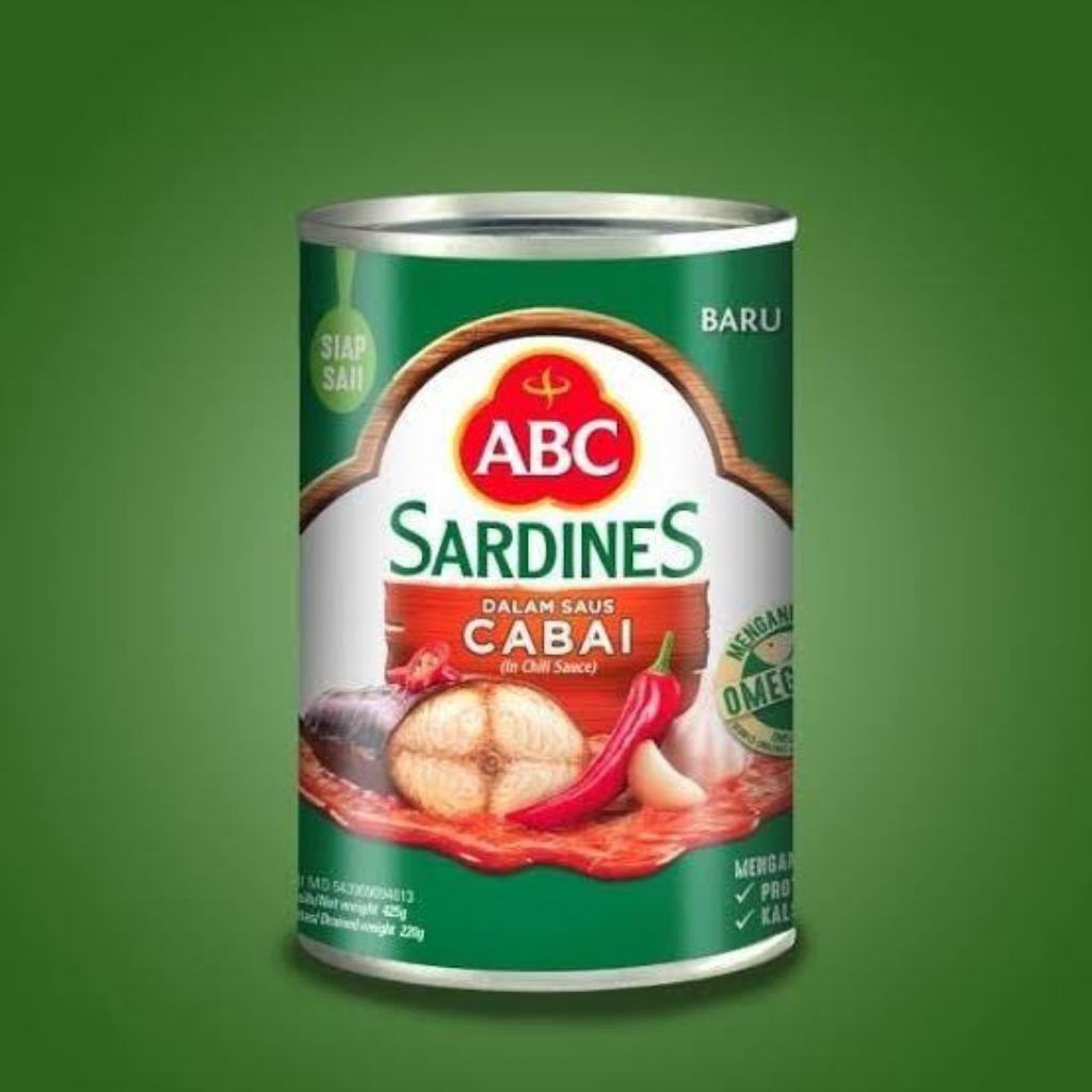 Jual SARDEN ABC KALENG SARDINES SAUS CABAI 155G | Shopee Indonesia