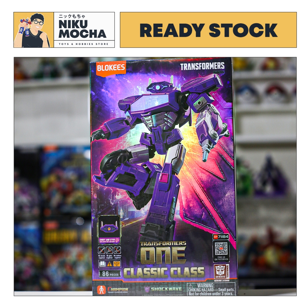Jual Blokees Transformers ONE Classic Class - Shockwave | Shopee Indonesia