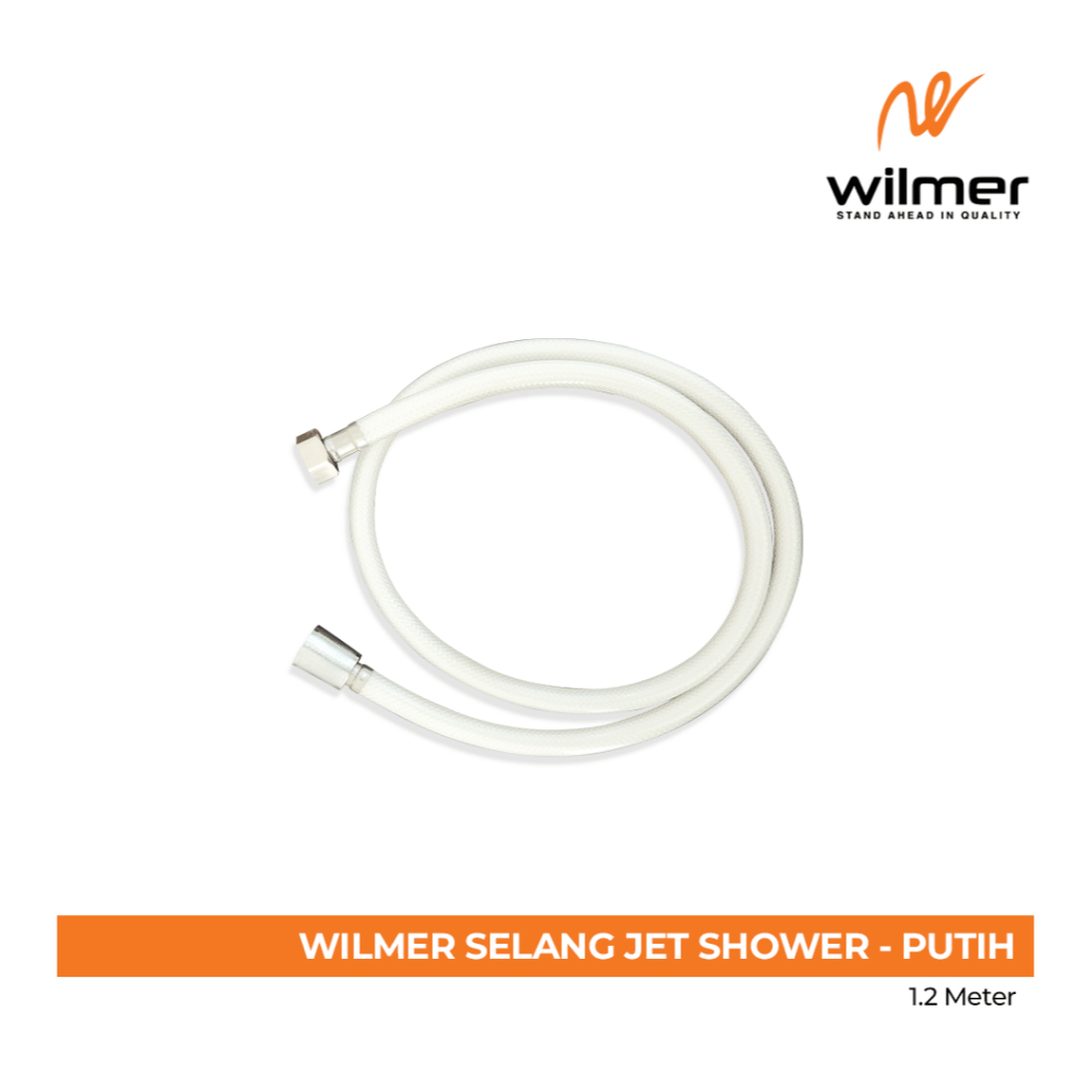 Jual WILMER Selang Jet Shower White - Selang Jet Shower Putih - Selang ...