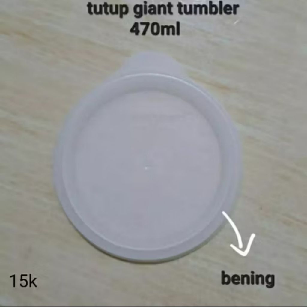Jual Seal/tutup giant tumbler tupperware 470 ml | Shopee Indonesia