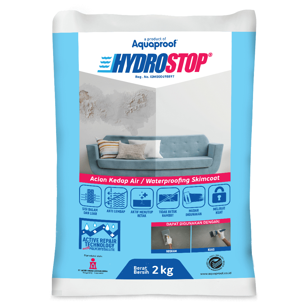 Jual HYDROSTOP SEMEN WATERPROOFING ANTI BOCOR AQUAPROOF | Shopee Indonesia