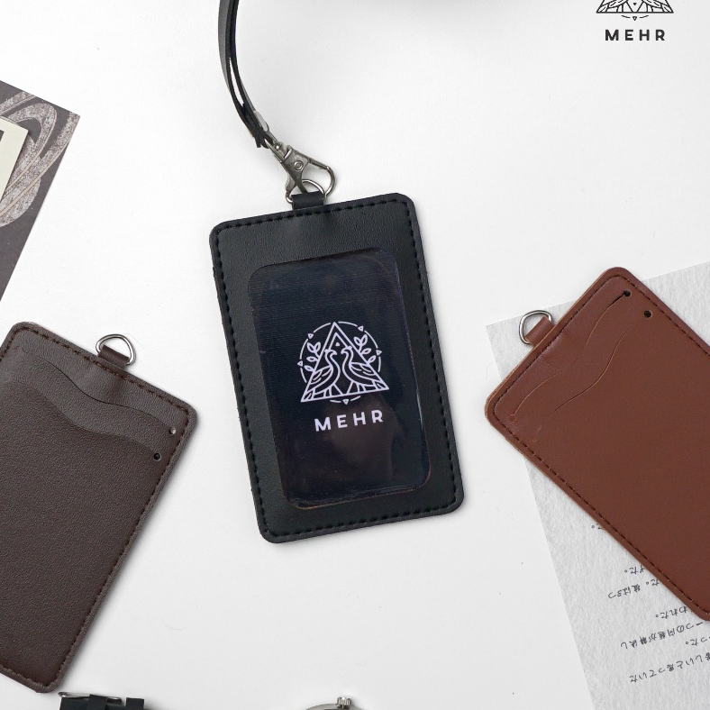 Jual Mehr Arvin Name Tag Id Card Holder Lanyard Gantungan Kartu Pria ...