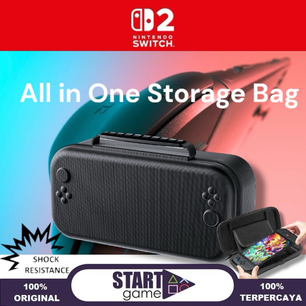 Jual Nintendo Switch 2 All in One Storage Bag / Travelling Bag | Shopee ...