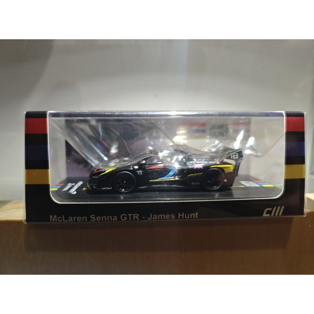 Jual Cm model Mclaren senna gtr James hunt new sealed | Shopee Indonesia