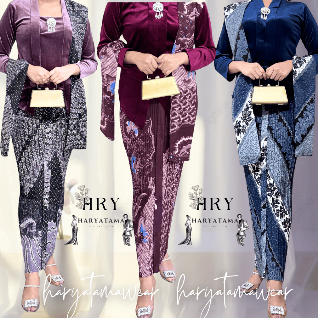 Jual Rok Plisket Wiru + Selendang, Motif Sama / Set Rok Batik dan ...