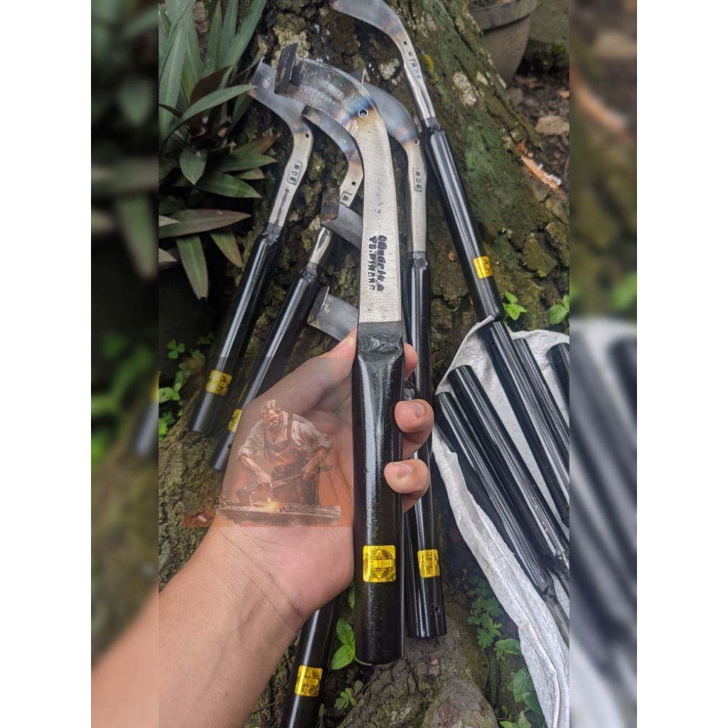 Jual PISAU SADAP KARET BAJA PER KEONG ORIGINAL PIPA 1/2 // PISAU SADAP ...