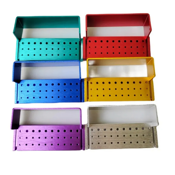 Jual Dental tempat bur low dan high speed / bur holder 30 lubang ...